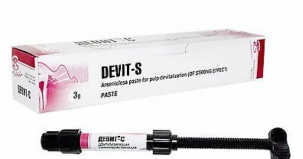 Pulp Devitalization Composite - DEVIT-S (as Voco Depulpin) Paste 3g